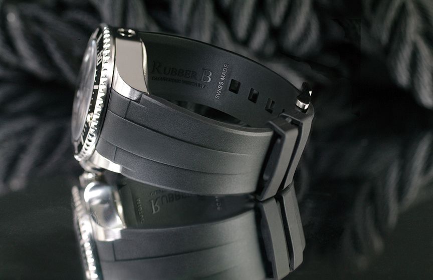 Strap for Rolex DEEPSEA Sea-Dweller - Flared Tang S | Rubber B