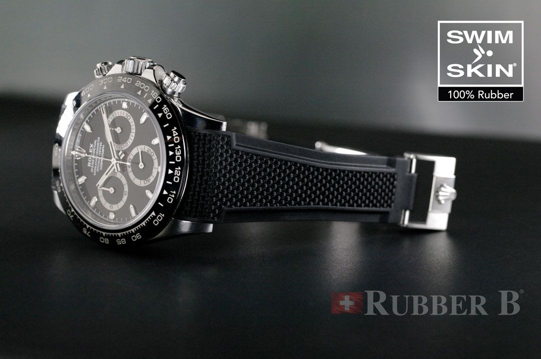 Strap for Rolex Explorer I 39mm by Rubber B