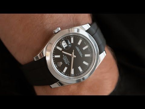 Strap for Rolex Datejust II 41 mm - Classic Series | Rubber B