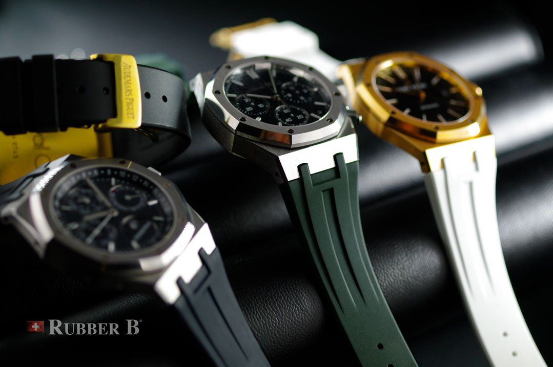 Rubber Strap for AP 41mm - Classic Buckle Series | Rubber B